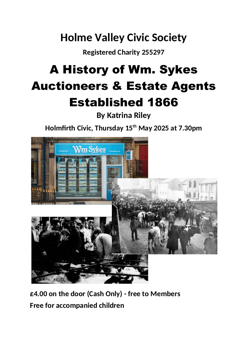 Holme Valley Civic Society – Holmfirth Local History Group